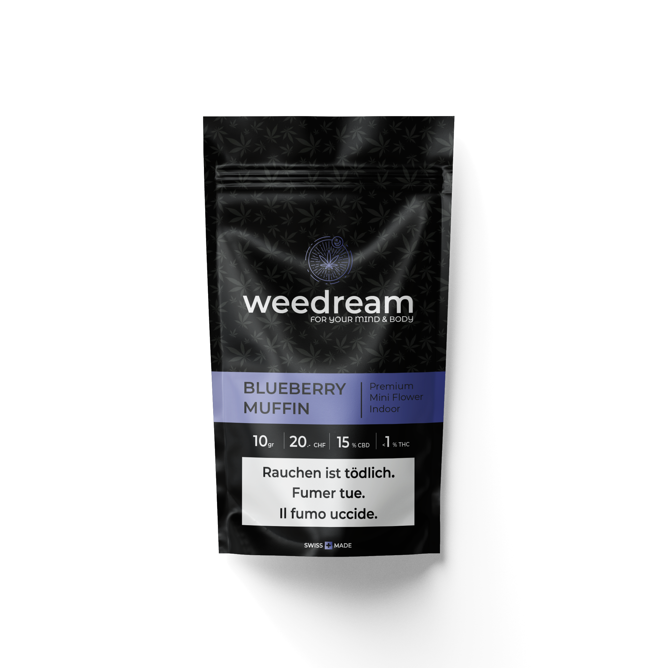 Mini Buds Blueberry Indoor - Édition Limitée | Weedream – Suisse CBD Shop